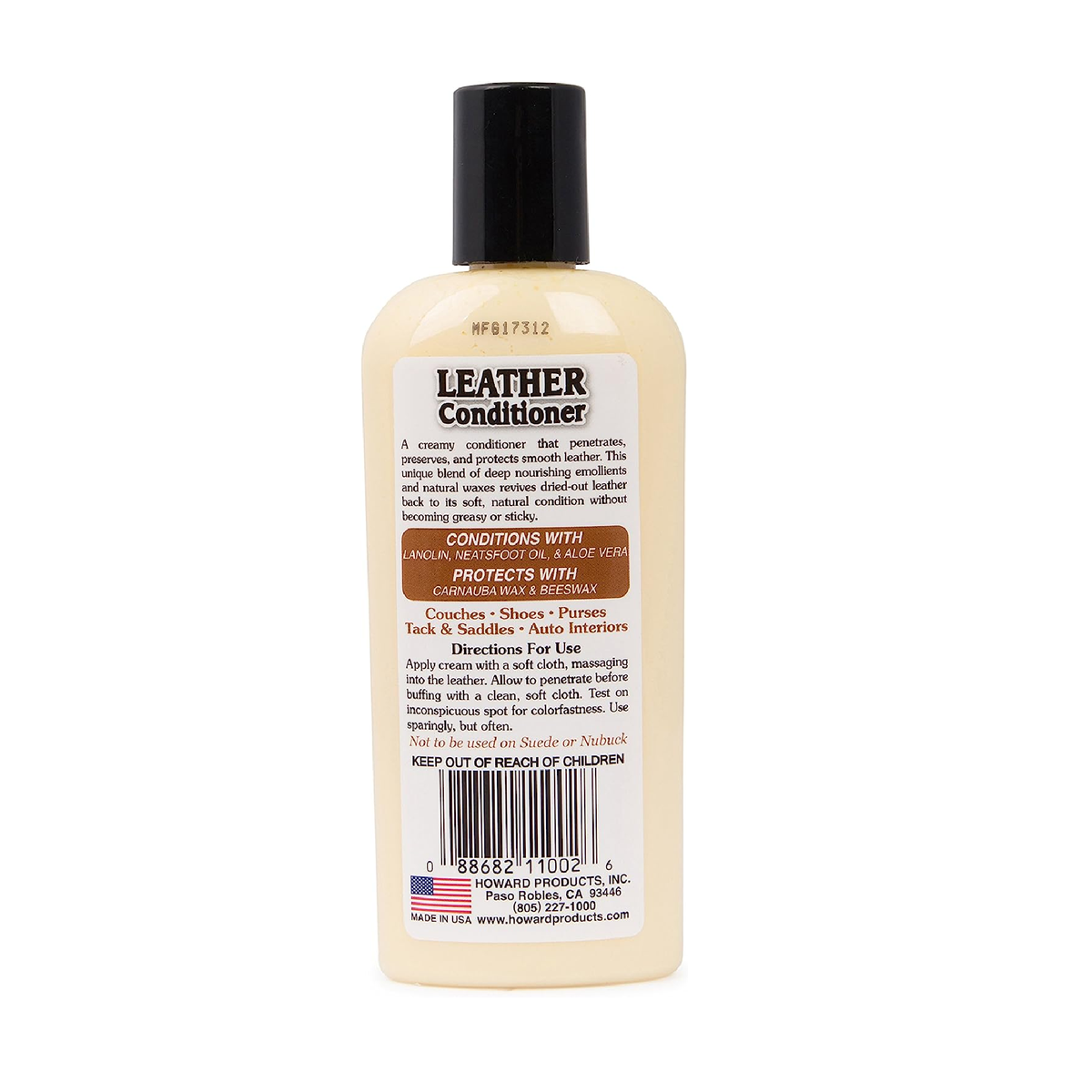 Howard Leather Cleaner and Leather Conditioner Kit 1.81 lb – Guys And ...