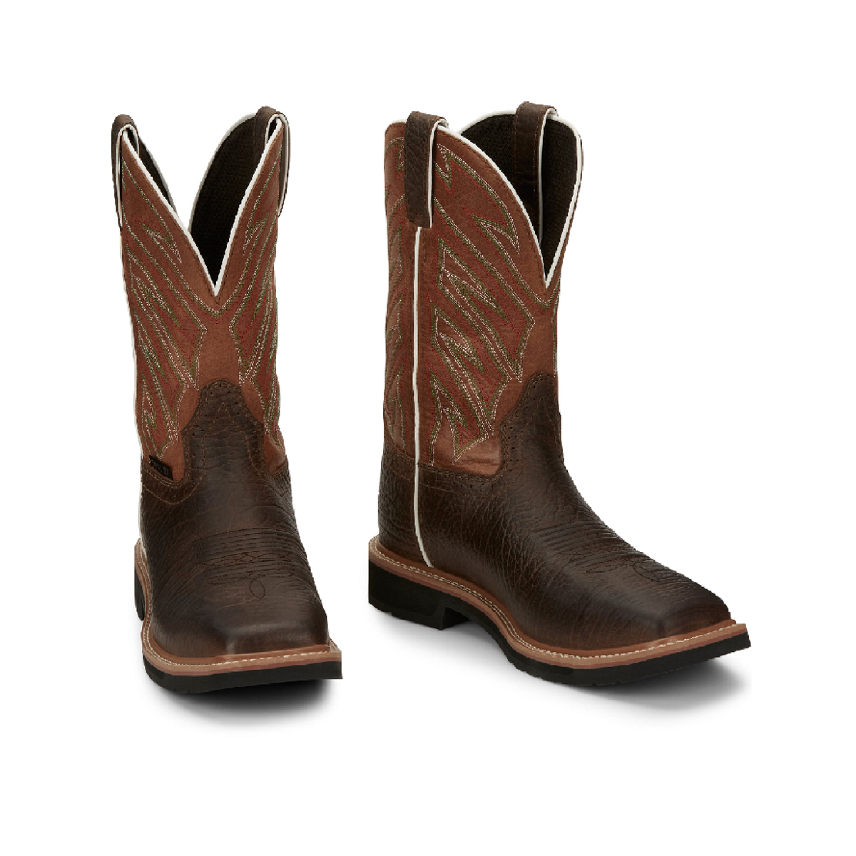 Justin Work Mens Stampede | Style Electrician SE4561 – Guys And Dolls Boots