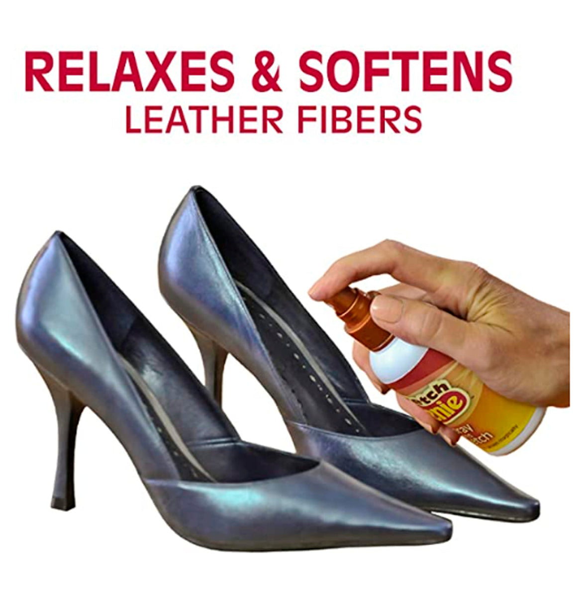 Stretch Genie Boot, Shoe, Glove Spray Solution w/Shoe Stretcher – Guys ...